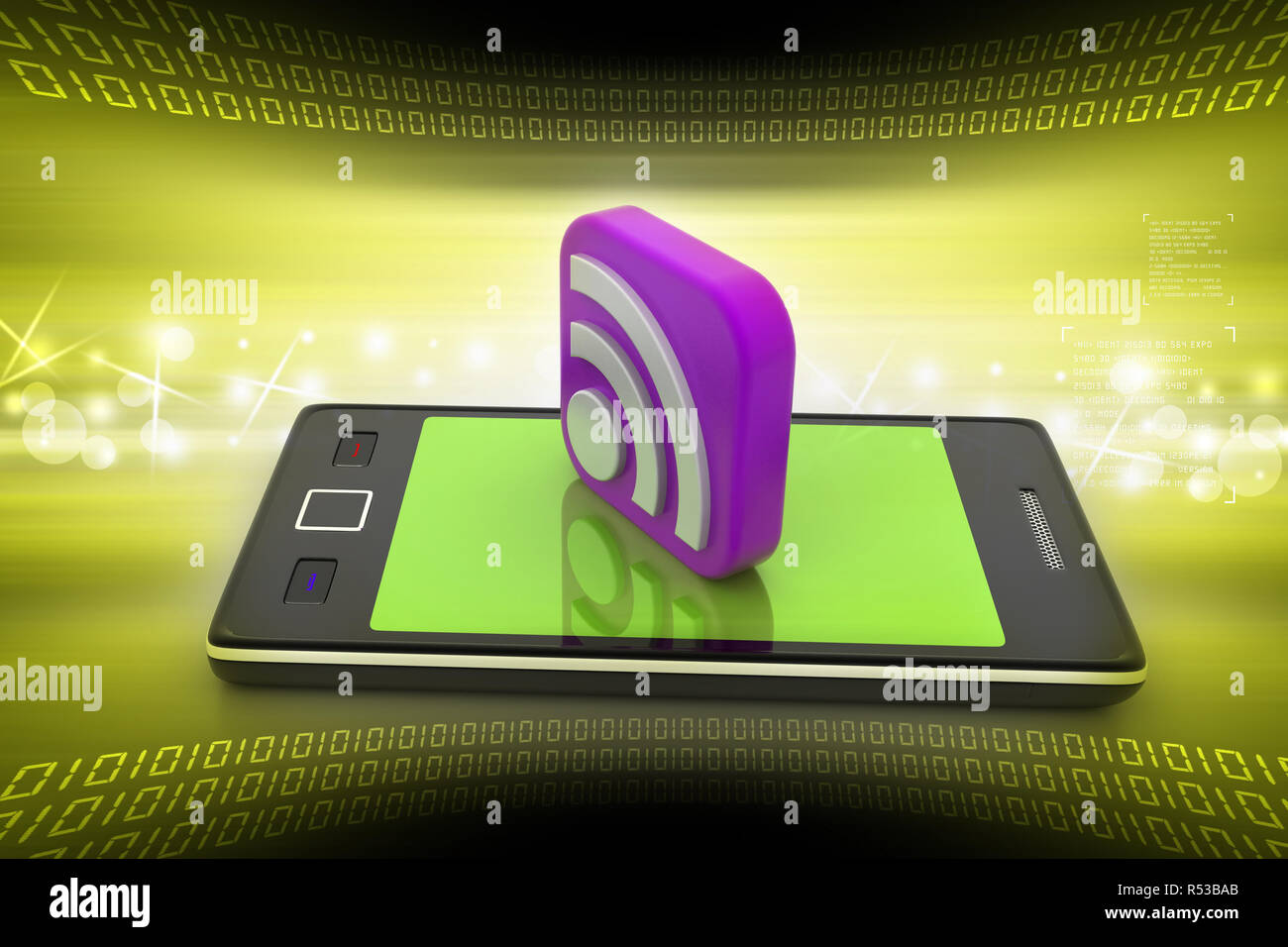 3d mobile phone viewer hi-res stock photography and images - Alamy