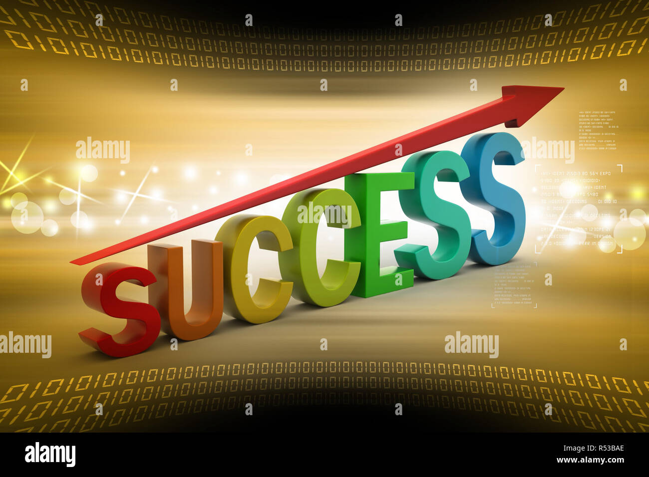 Business success graph Stock Photo - Alamy