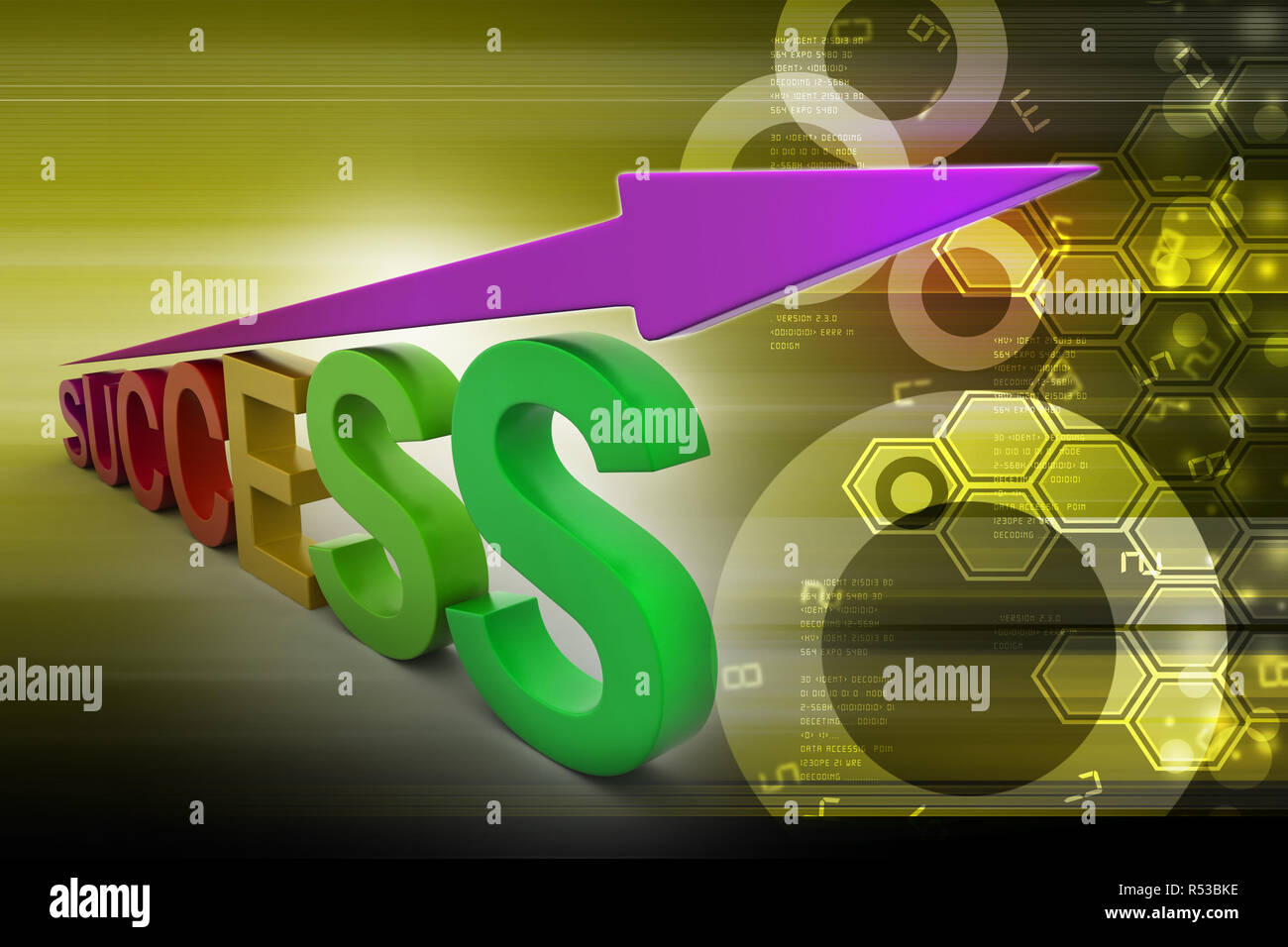 Business success graph Stock Photo - Alamy