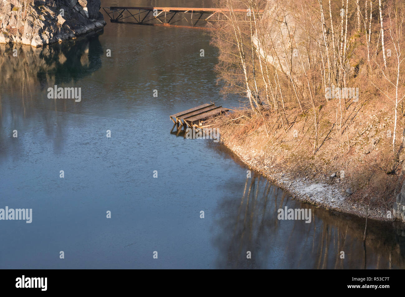 Open pit blasting hi-res stock photography and images - Alamy