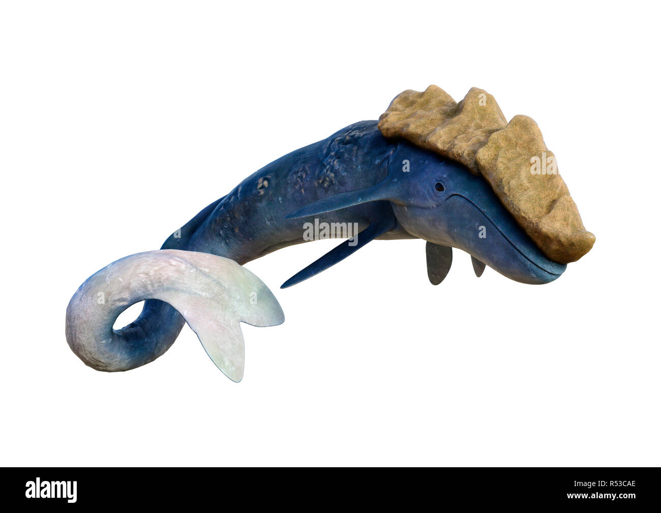 3D Rendering Leviathan on White Stock Photo - Alamy