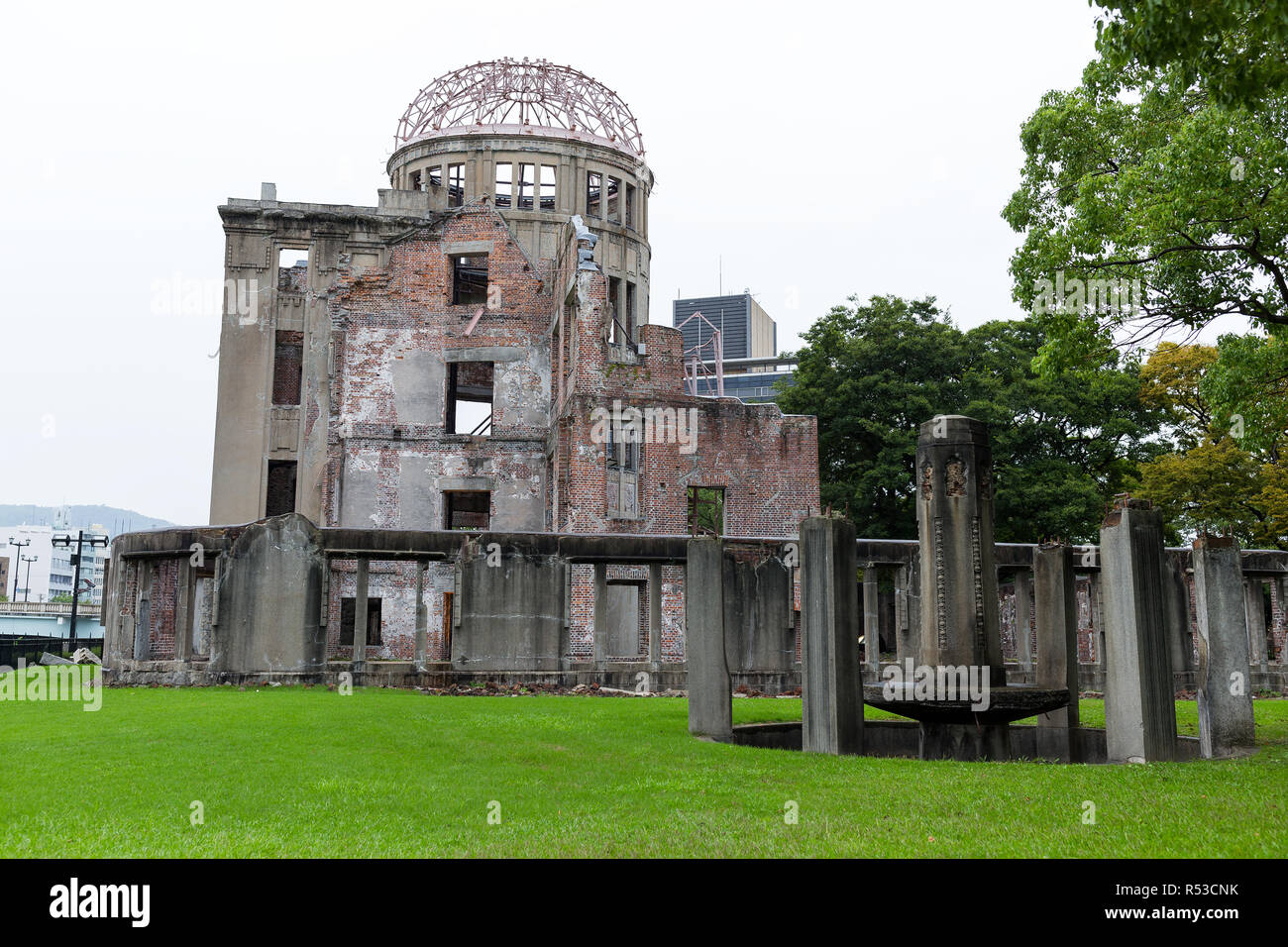 Atomic Bomb Dome memorial building in Hiroshima Stock Photo - Alamy