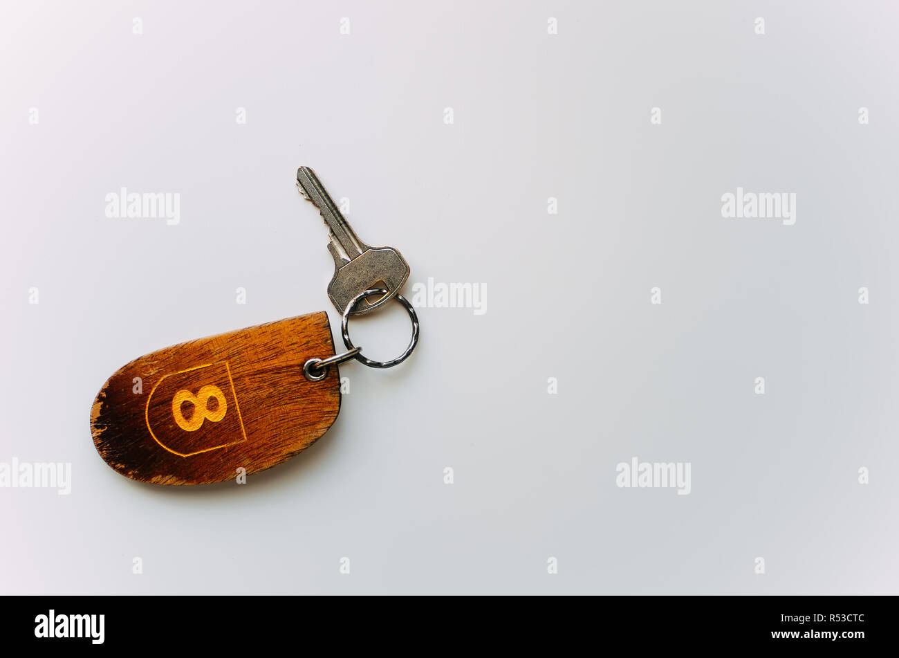 Room key number eight. Numerology. March 8. The symbol of infinity ...