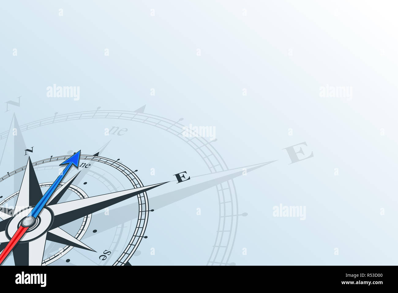 compass northeast background Stock Photo - Alamy
