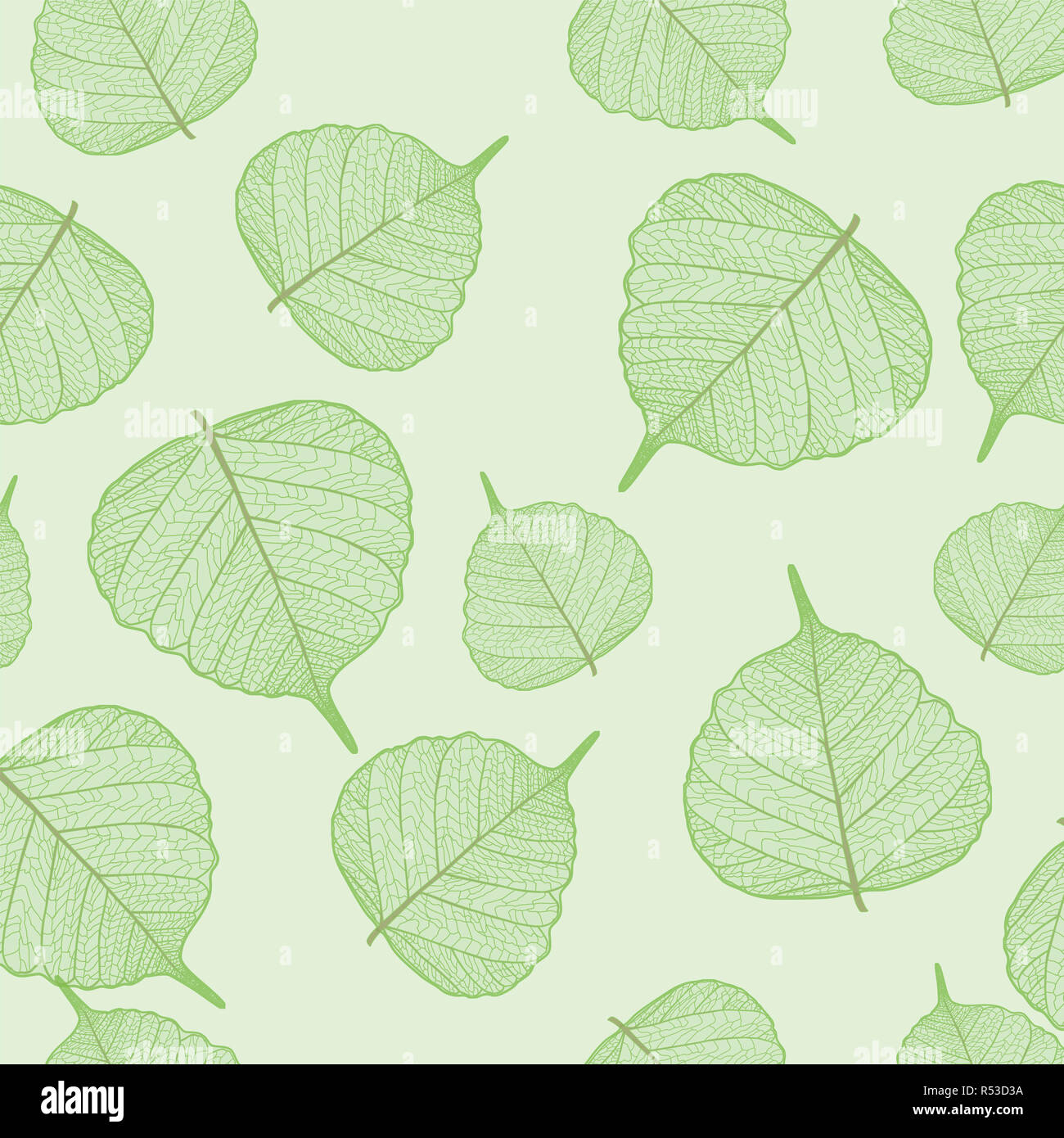 green leaves,seamless pattern Stock Photo - Alamy