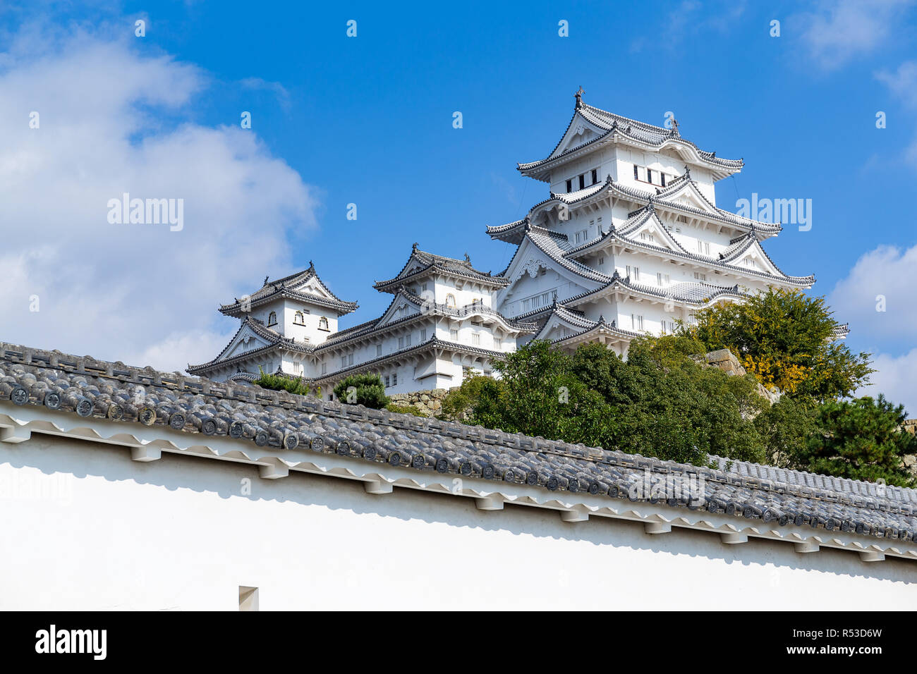 Traditional Himeiji castle Stock Photo - Alamy