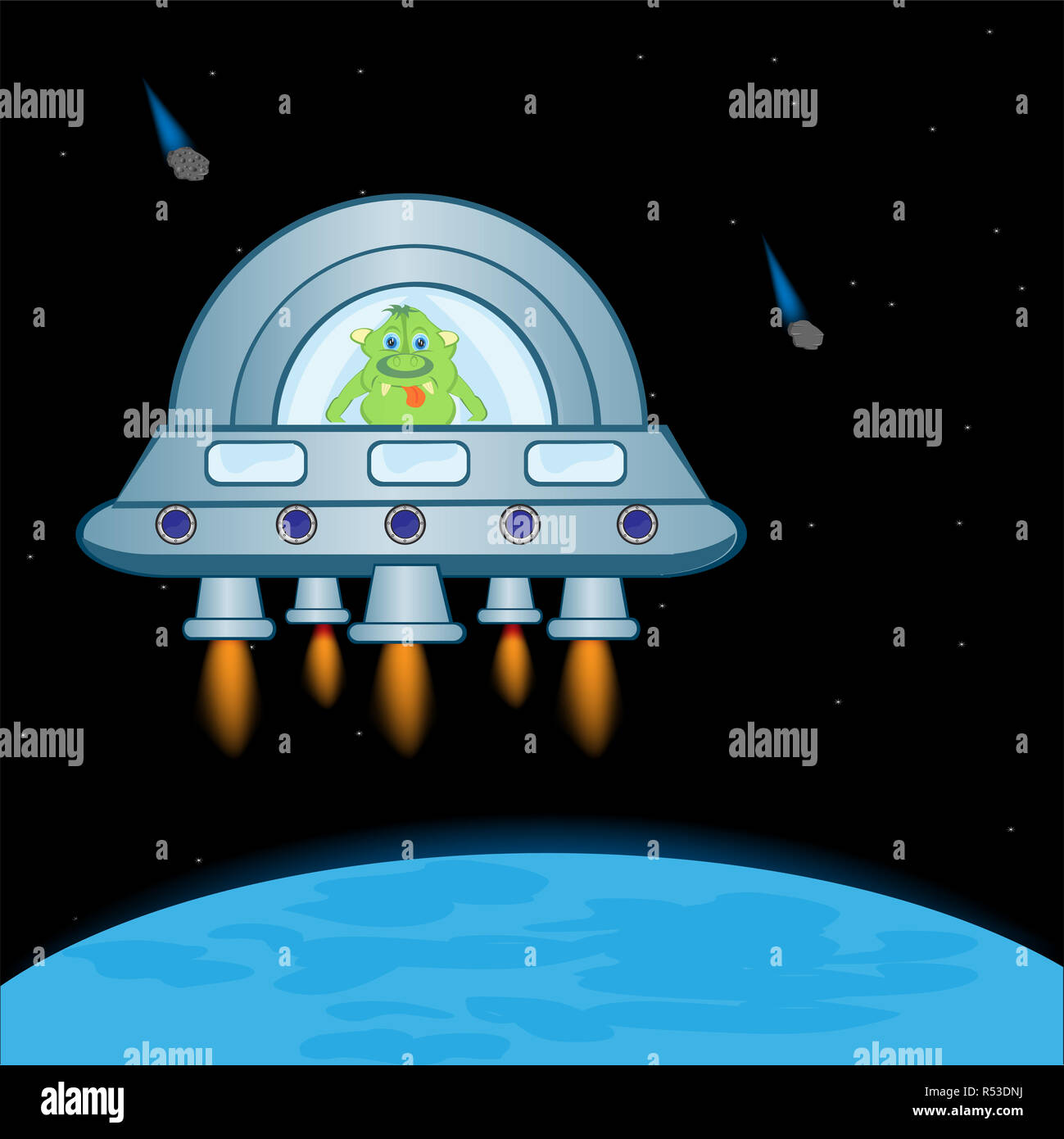 Observer cartoon hi-res stock photography and images - Alamy