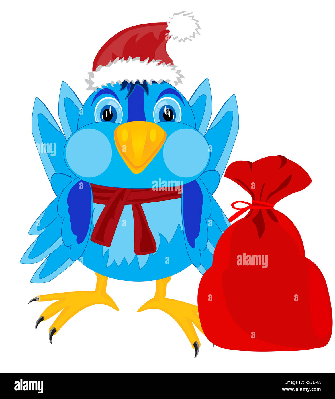 Vector sparrow illustration Cut Out Stock Images & Pictures - Alamy