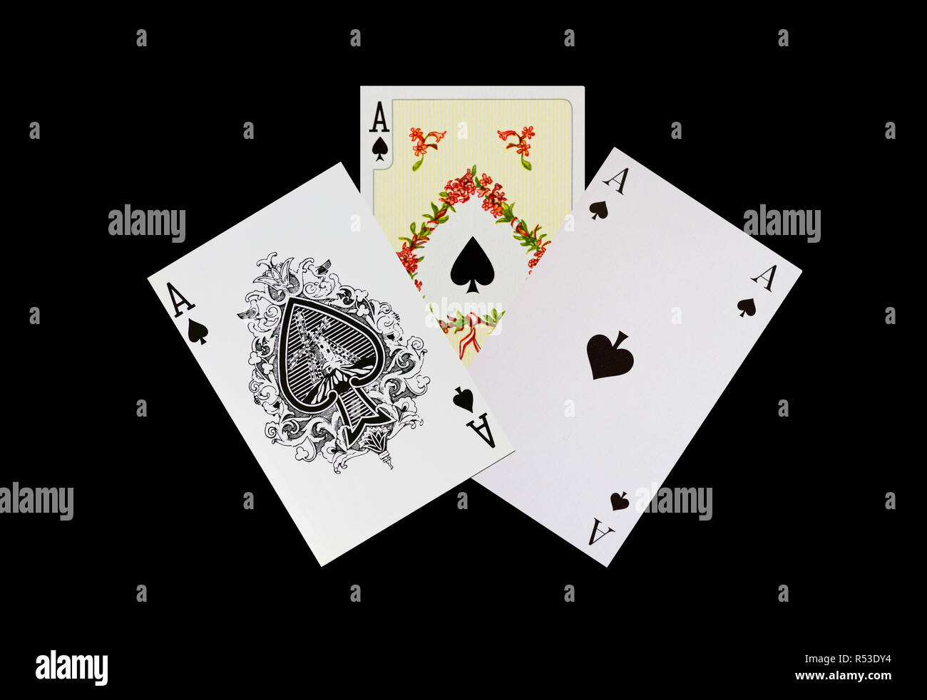playing cards - card game Stock Photo - Alamy