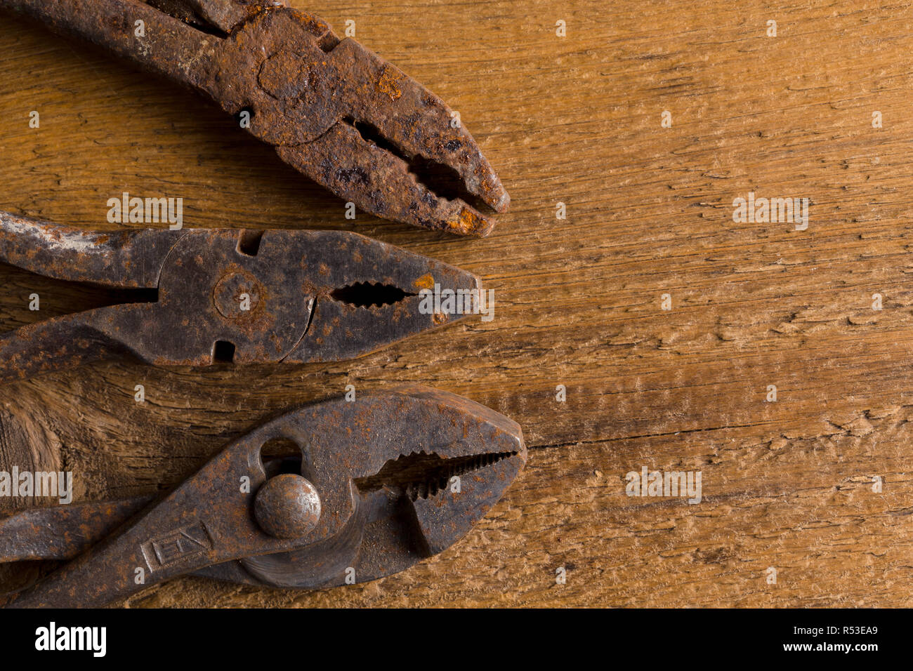 Old rusty tools Stock Photo - Alamy