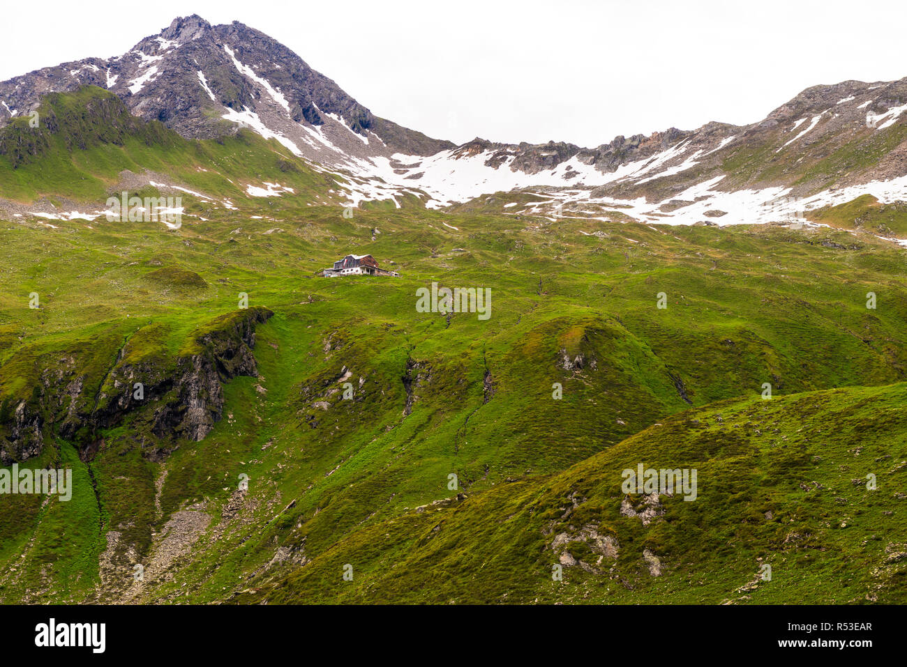noble hut (2238 m Stock Photo - Alamy