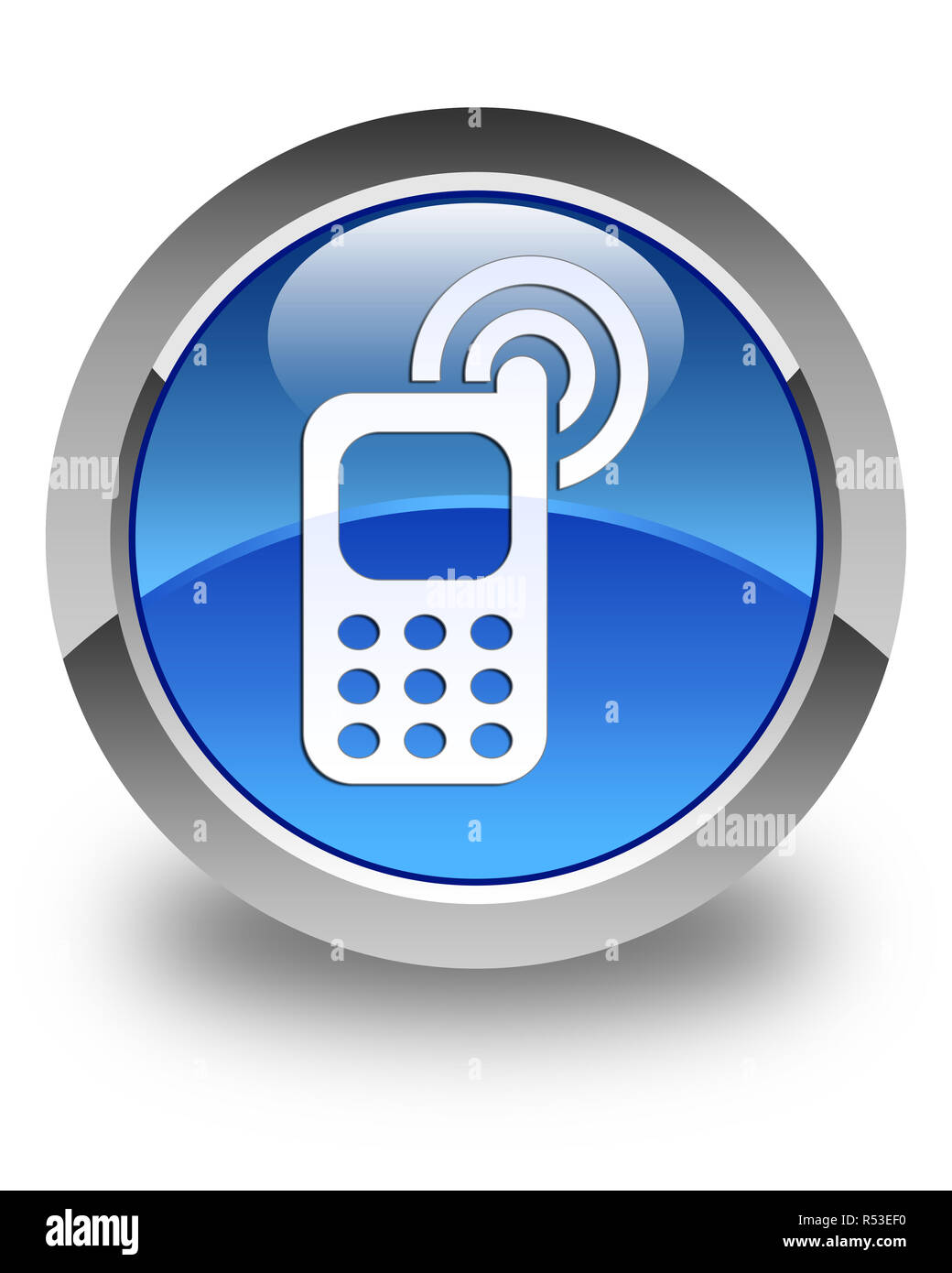Call button icon hi-res stock photography and images - Alamy