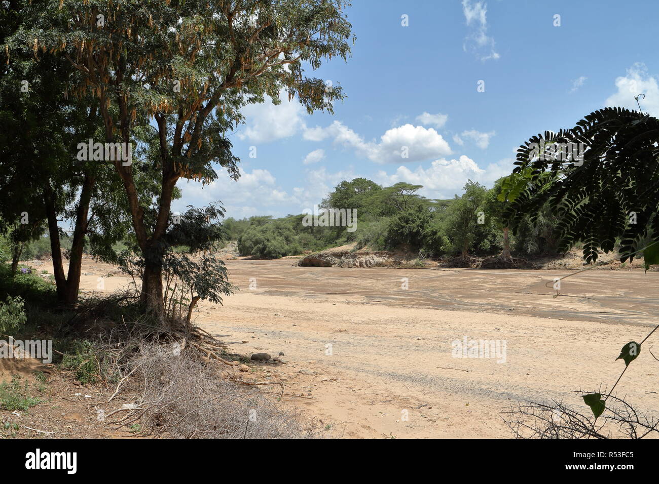 the omo river in ethiopia Stock Photo - Alamy