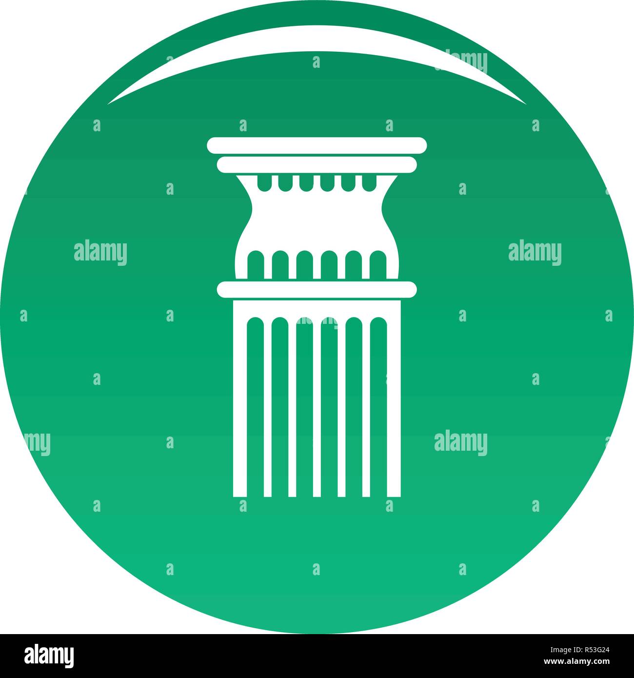Column icon. Simple illustration of column vector icon for any design ...