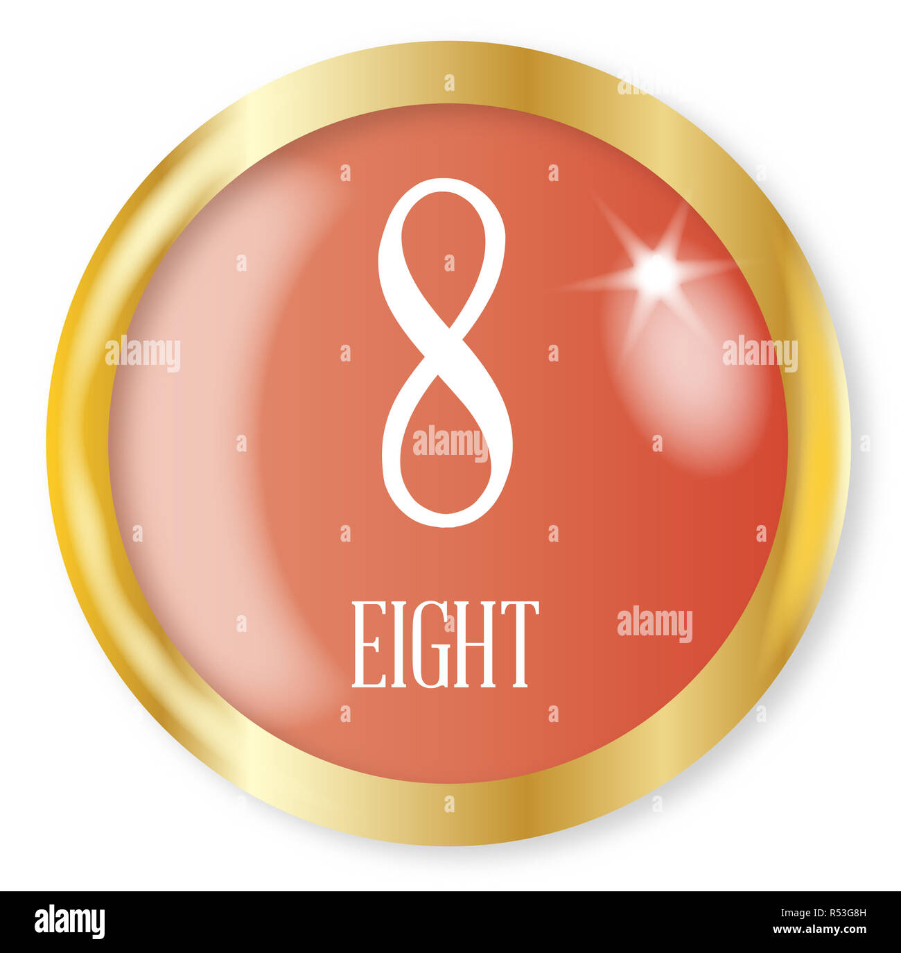 8 For Eight Stock Photo - Alamy