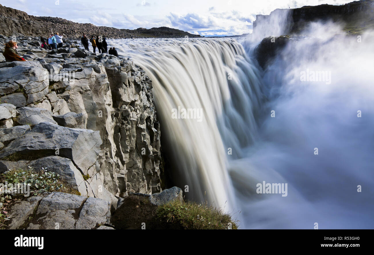 Panoramic view to the waterfall hi-res stock photography and images - Alamy