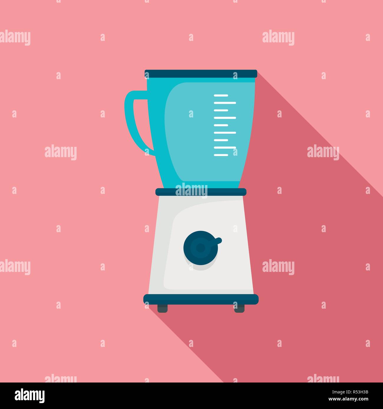 Food blender icon. Flat illustration of food blender vector icon for ...