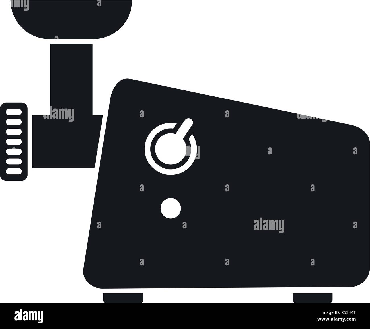 Meat grinder machine icon. Simple illustration of meat grinder machine ...