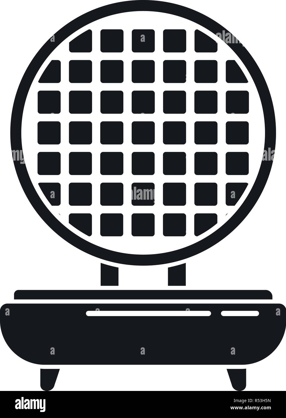 Waffle maker icon. Simple illustration of waffle maker vector icon for ...
