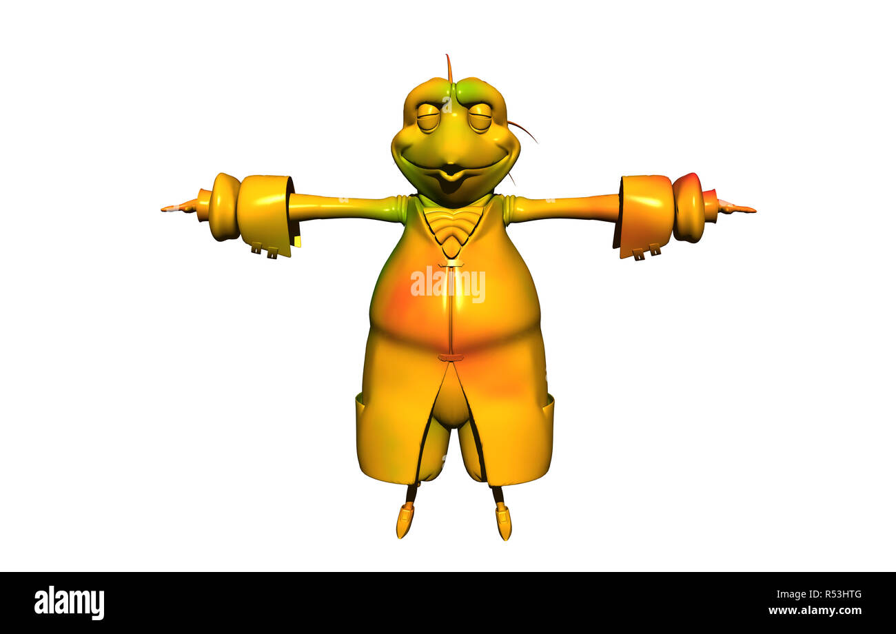 cartoon character isolated Stock Photo - Alamy