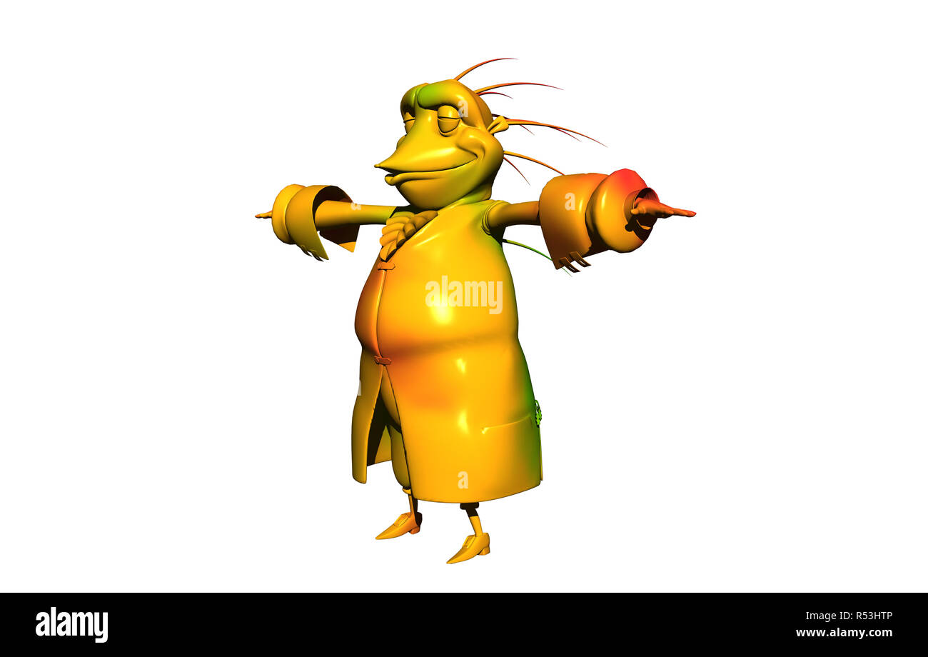 cartoon character isolated Stock Photo - Alamy