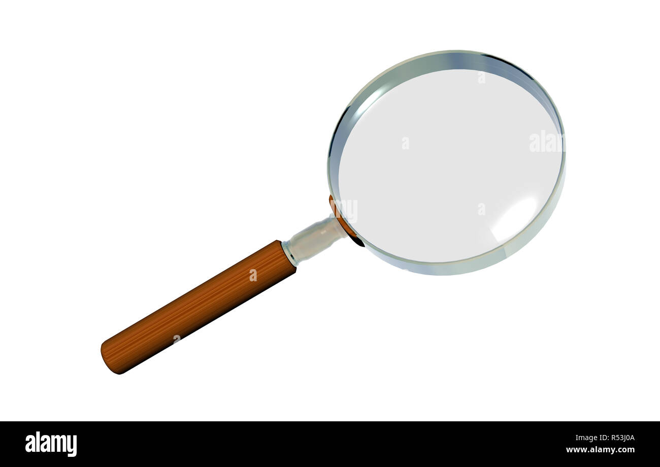 magnifying glass free Stock Photo - Alamy