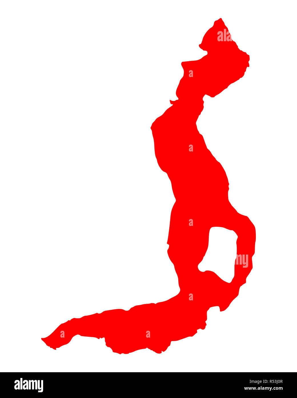 Map of Lake Iseo Stock Photo - Alamy