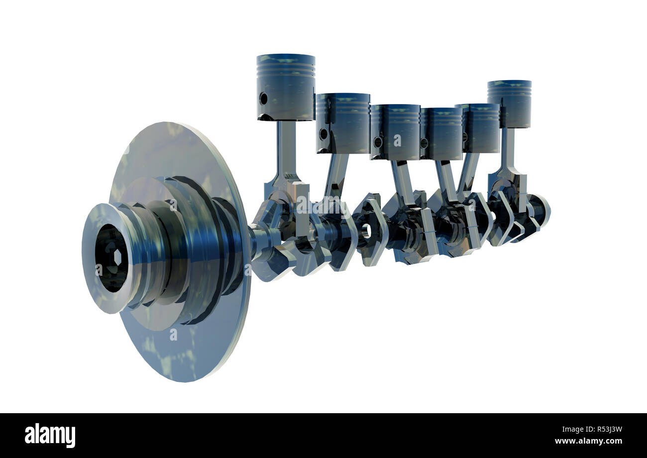 internal combustion engine isolated Stock Photo - Alamy