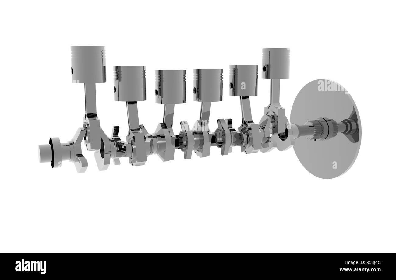 internal combustion engine isolated Stock Photo - Alamy