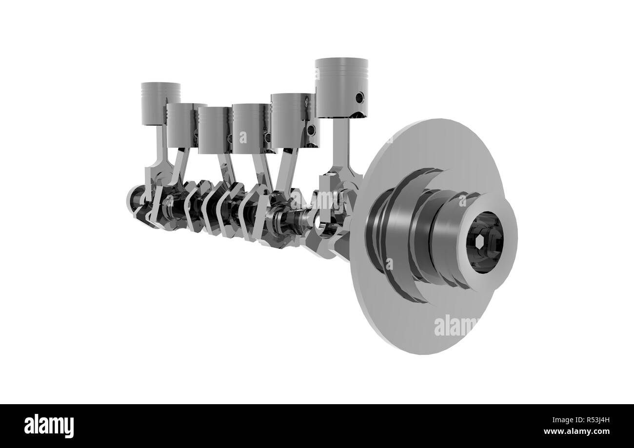 internal combustion engine isolated Stock Photo - Alamy