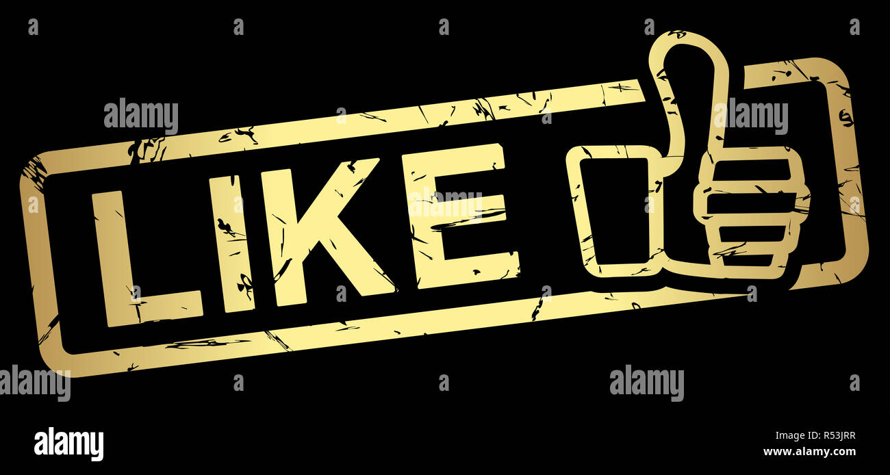 gold stamp with text like Stock Photo - Alamy