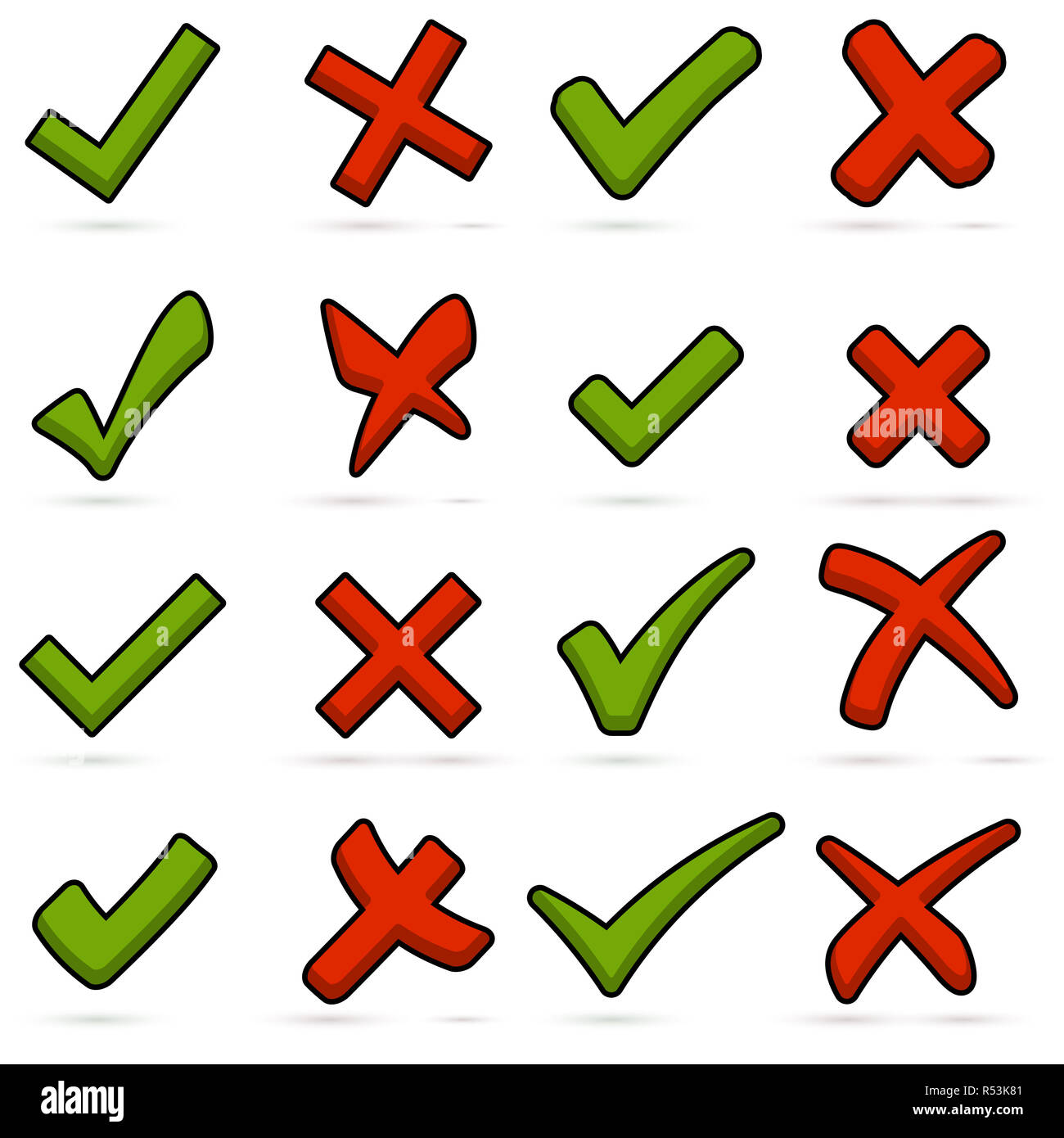 collection cross and hook Stock Photo - Alamy