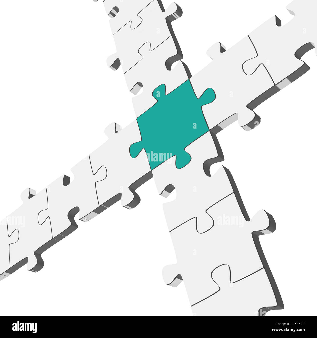 Three dimensional puzzle hi-res stock photography and images - Alamy