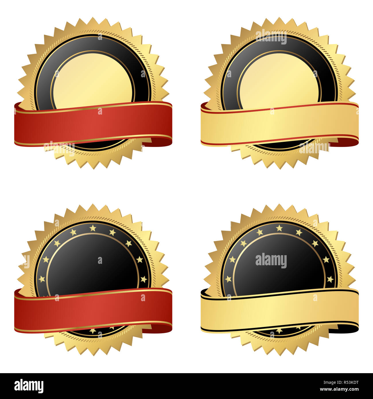 collection of business seals Stock Photo - Alamy