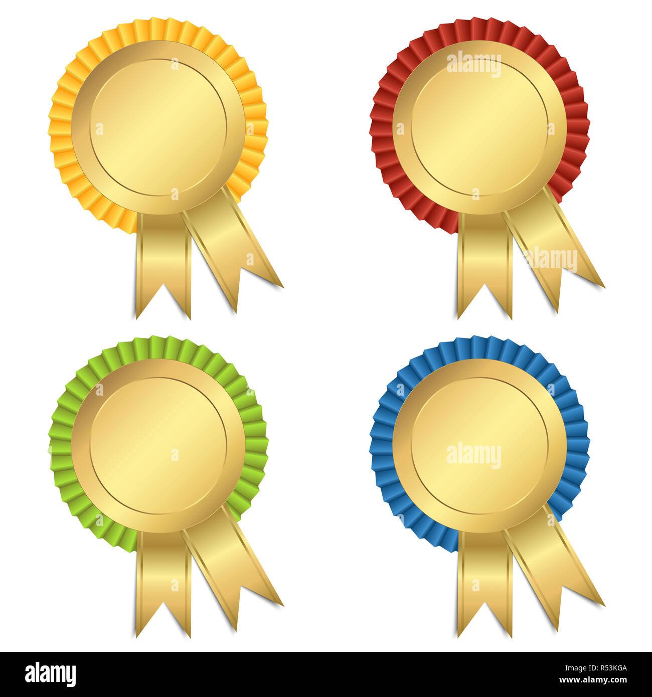 Medal templates hi-res stock photography and images - Alamy