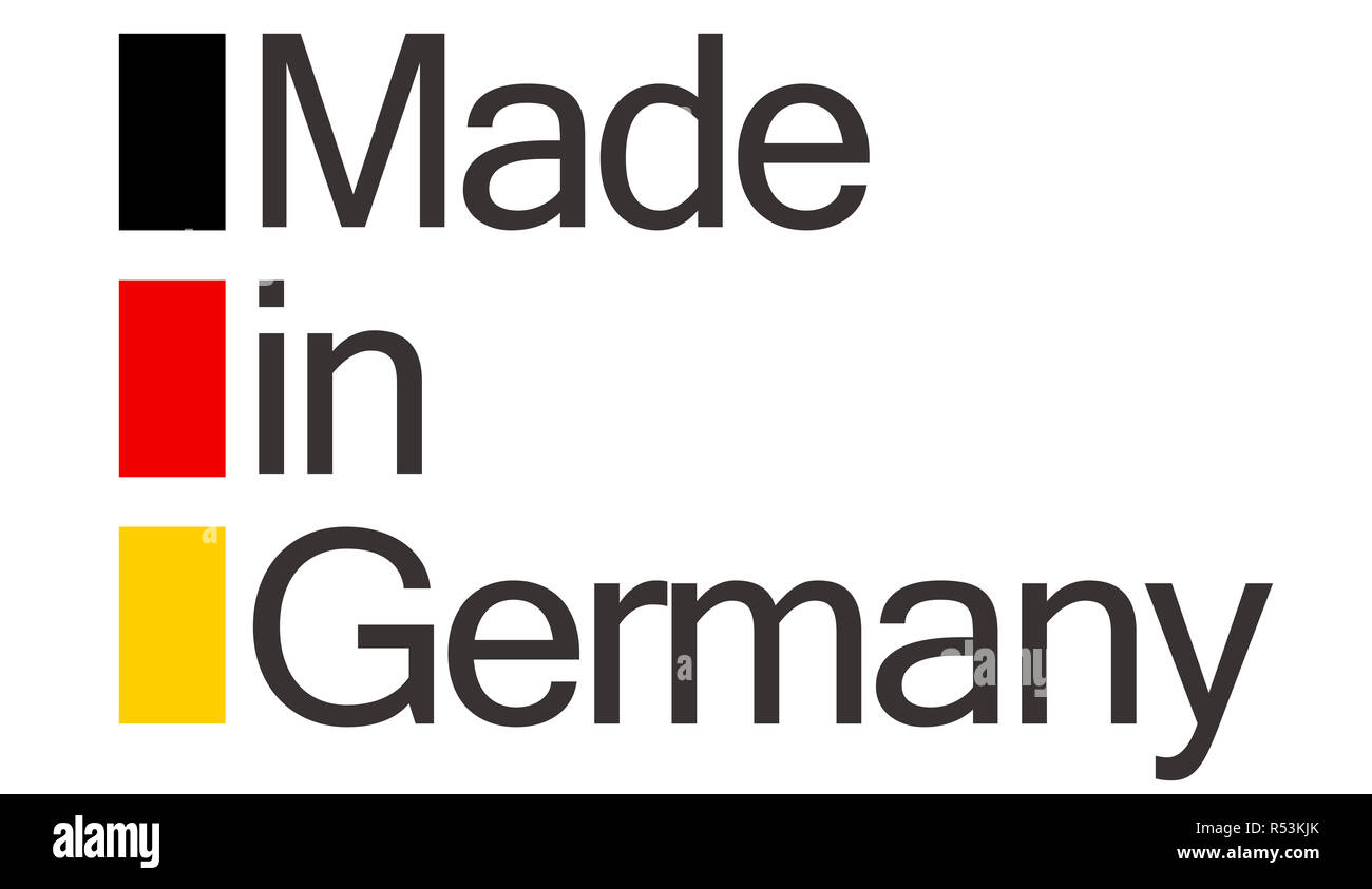 seal of quality made in germany Stock Photo - Alamy