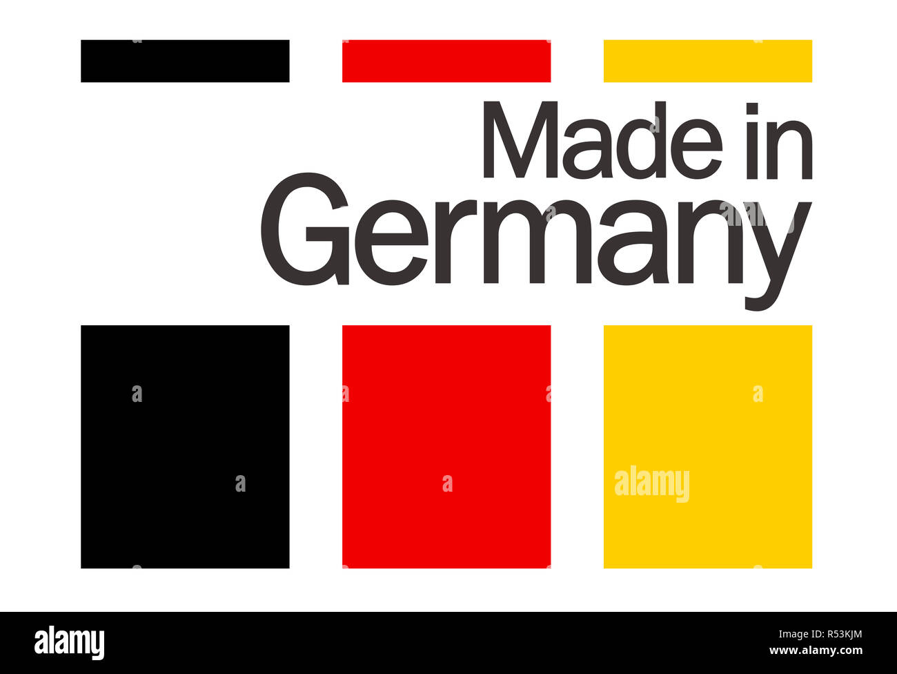 seal of quality made in germany Stock Photo - Alamy