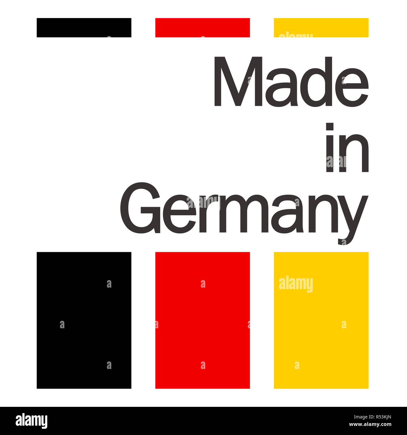 seal of quality made in germany Stock Photo - Alamy
