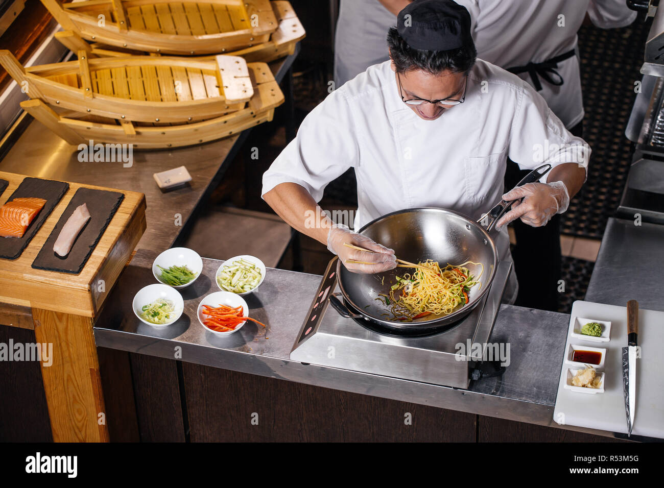 Man chosing food hi-res stock photography and images - Alamy