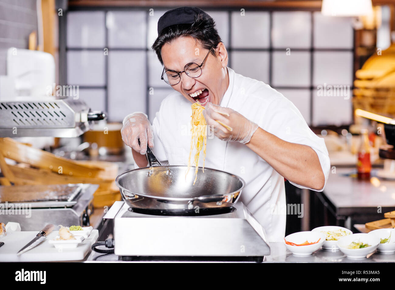 Ravenously hi-res stock photography and images - Alamy