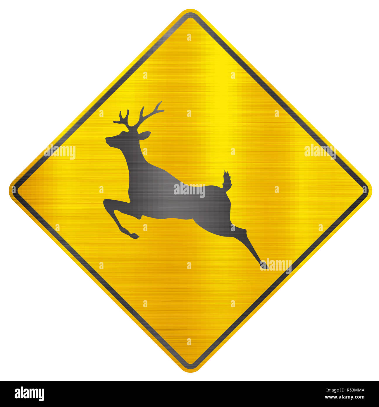 Danger sign wild animals hi-res stock photography and images - Alamy