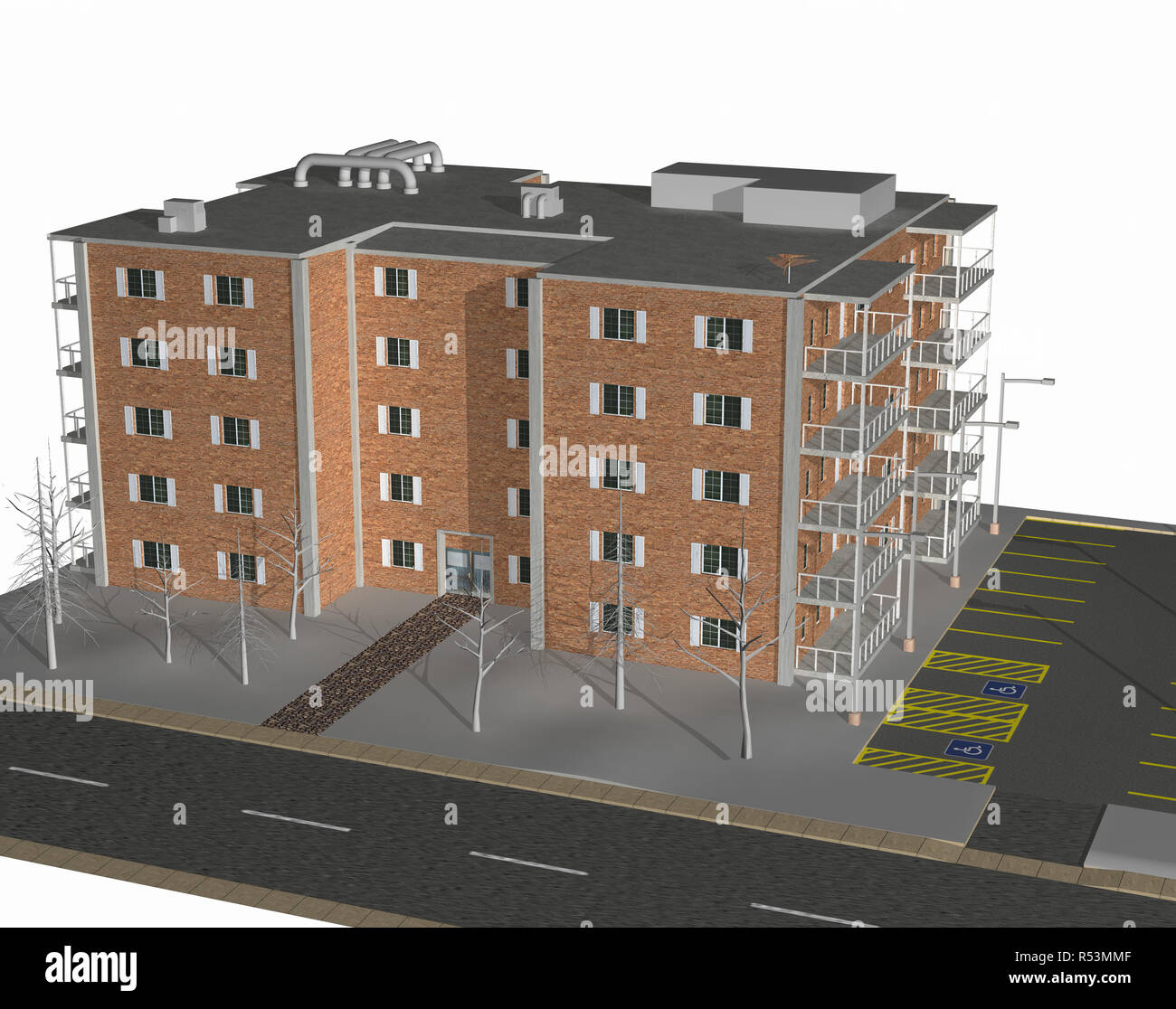 block of flats released Stock Photo - Alamy