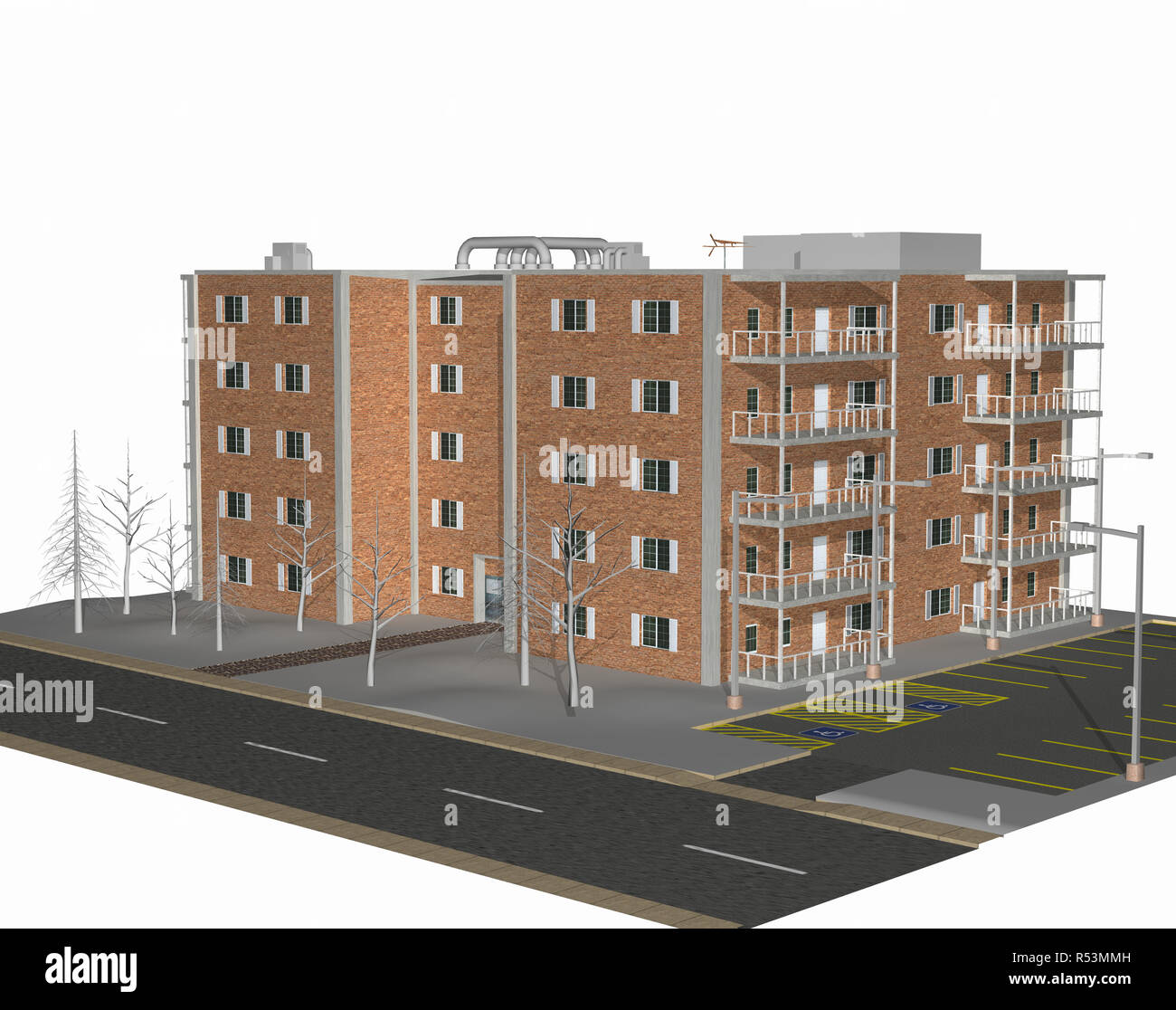 block of flats released Stock Photo - Alamy