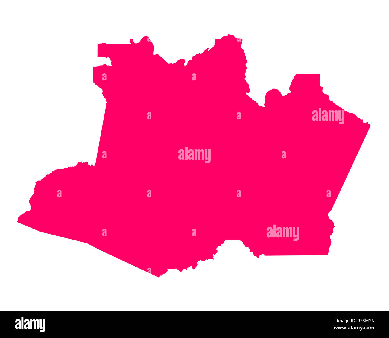 map of amazon Stock Photo - Alamy