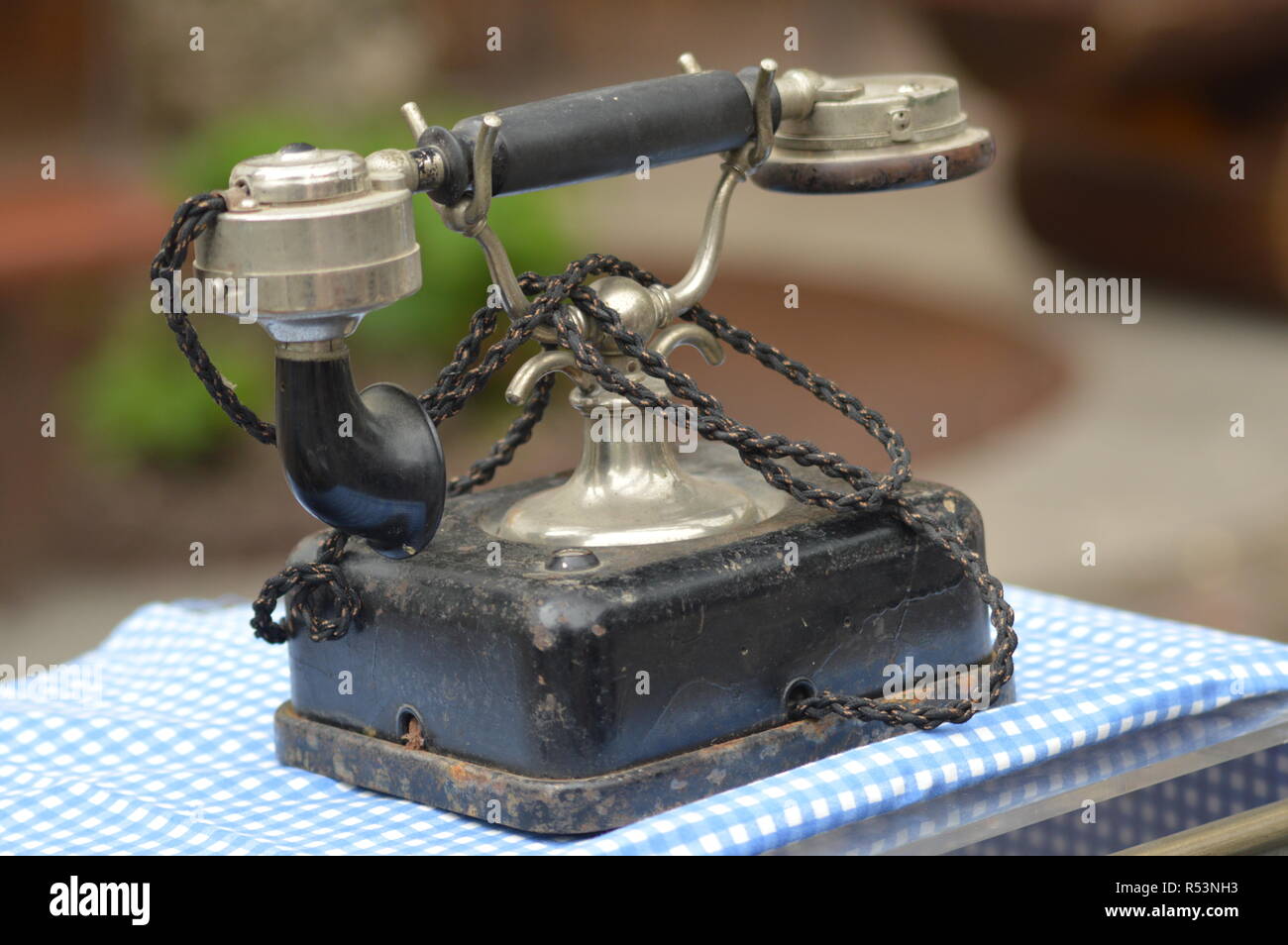 very old phone that has its own history Stock Photo - Alamy