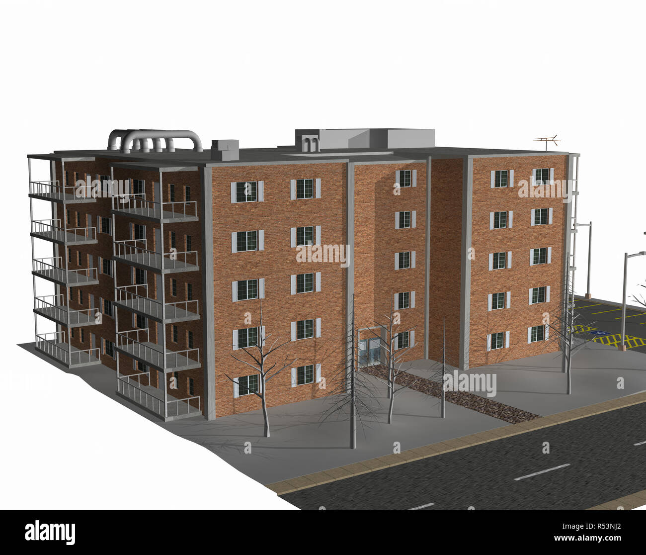 block of flats released Stock Photo - Alamy