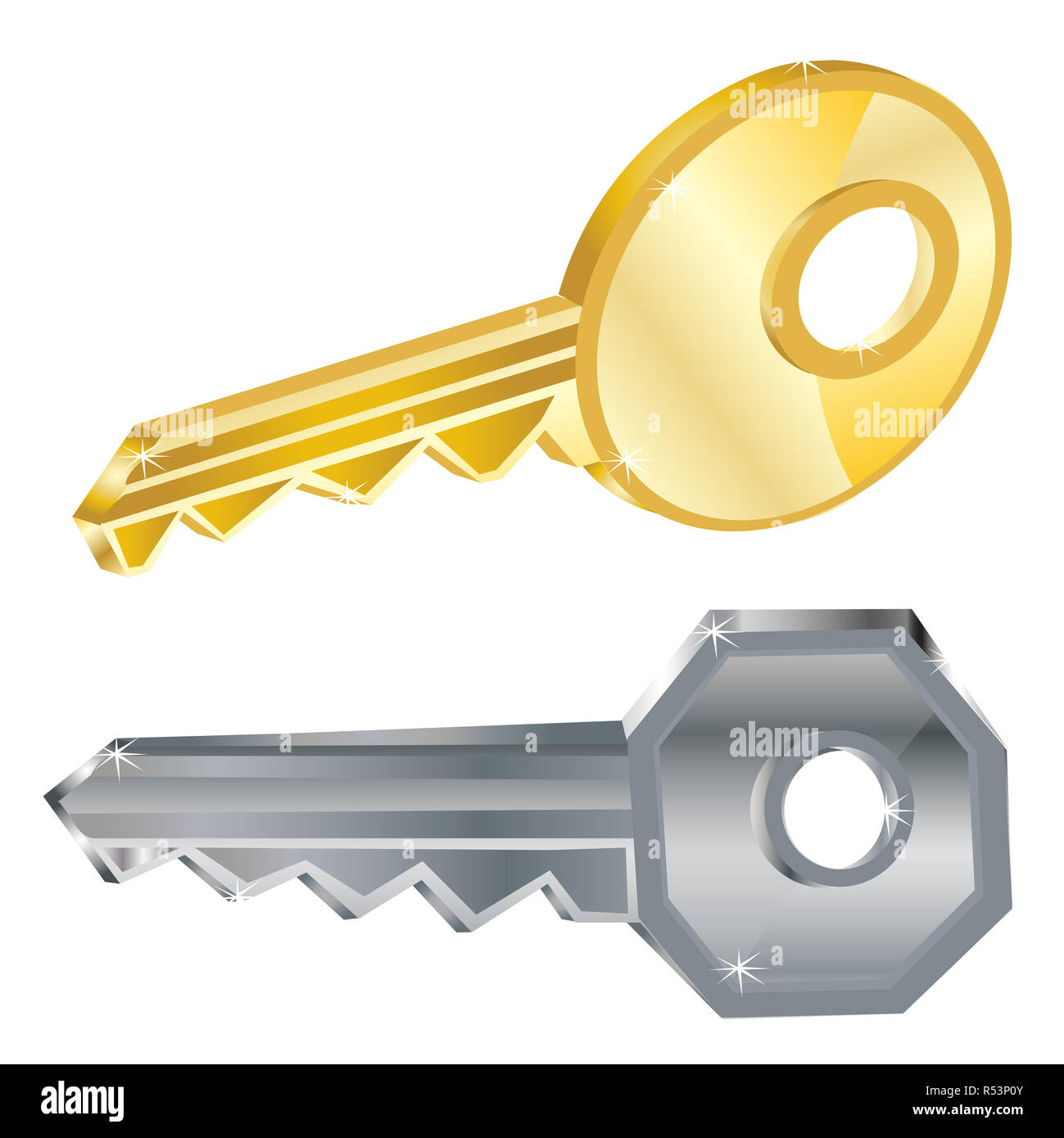 Extra keys Cut Out Stock Images & Pictures - Alamy