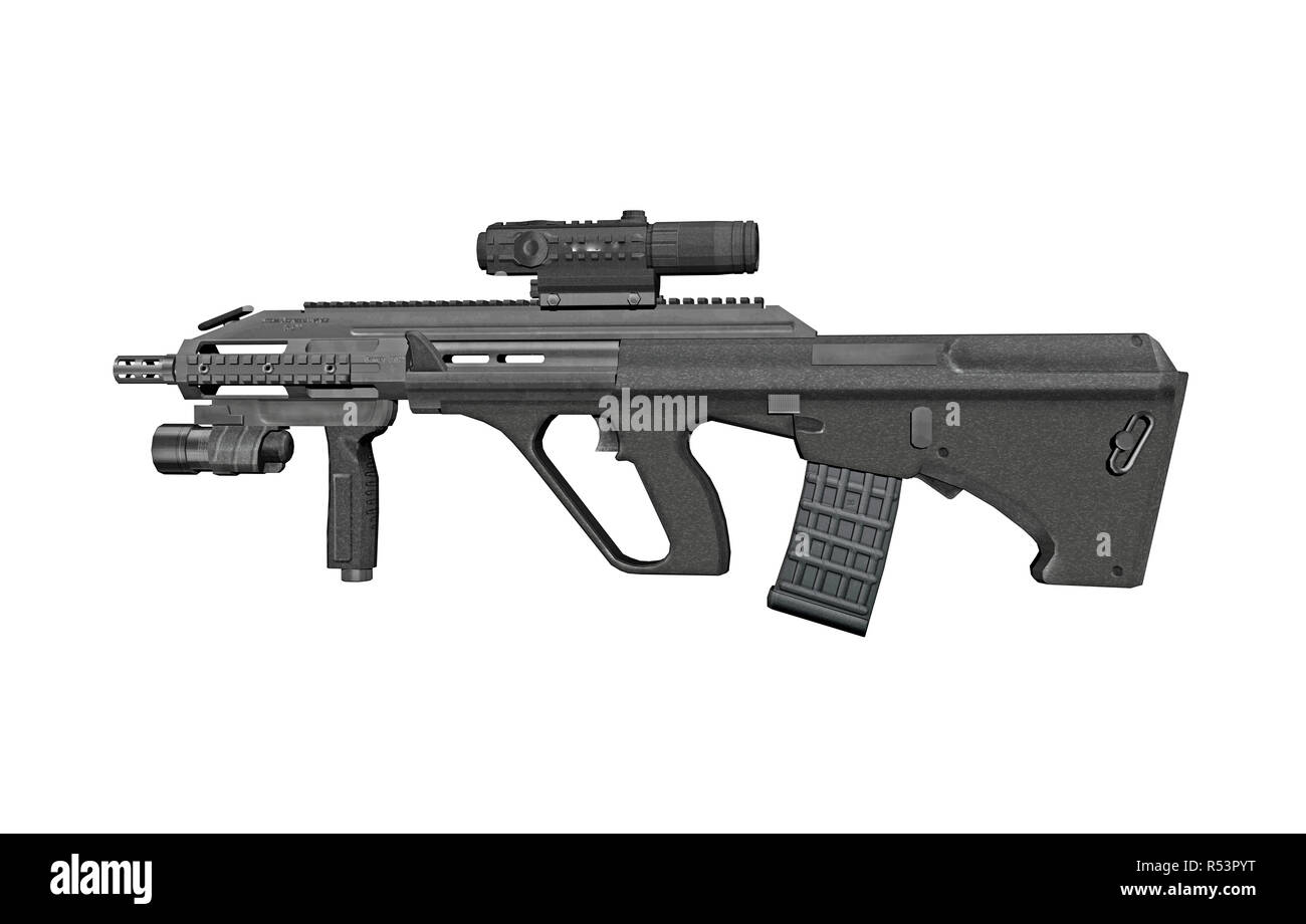 assault rifle free Stock Photo - Alamy