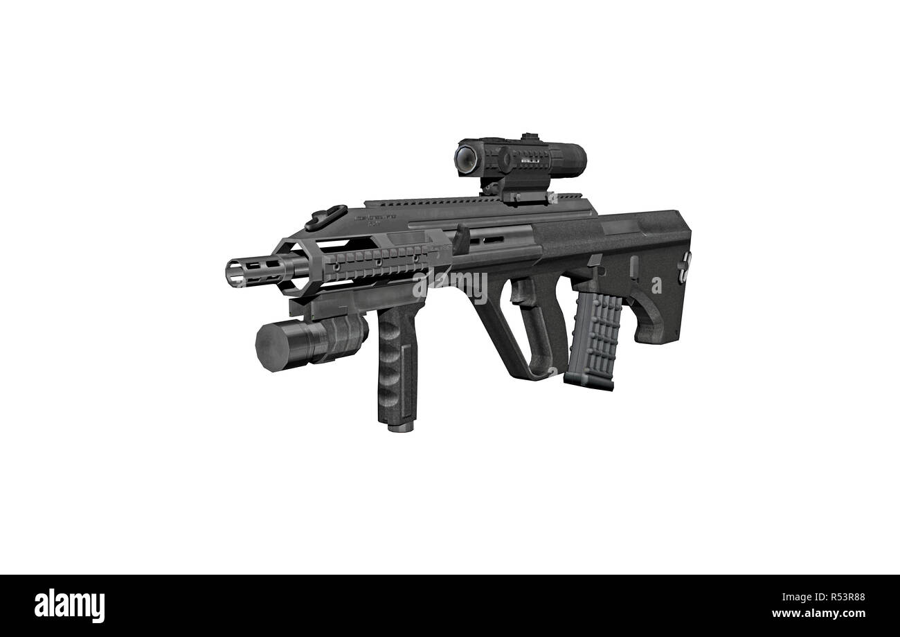 assault rifle free Stock Photo - Alamy