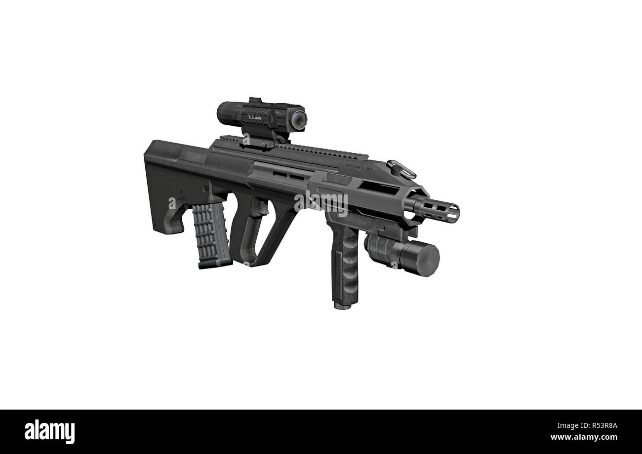 assault rifle free Stock Photo - Alamy